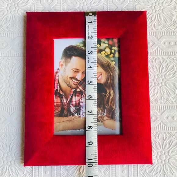 Accents | Red Velvet Picture Frame | Poshmark
